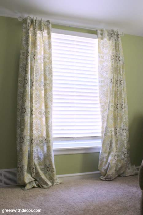 Green With Decor - How to hem curtains